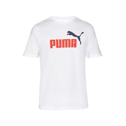 Puma Shirt 'Ess No.1' male White size XXL