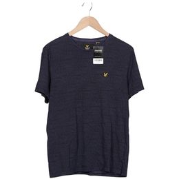 Lyle & Scott Lyle & Scott T-Shirt Herren Gr&ouml;&szlig;e L Second Hand marine
