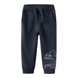 name it Hose 'NMMStorm' Jungen Größe 116 navy / taubenblau / rot