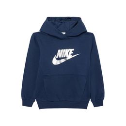 Nike Sportswear Sweatshirt 'CLUB FLC' Jungen Größe 158/170 navy / silbergrau