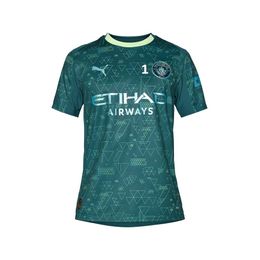 Puma Trikot 'MCFC 4th' Herren Gr&ouml;&szlig;e XXL hellblau / smaragd / apfel / wei&szlig;