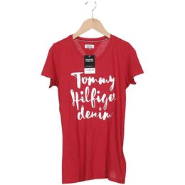 Tommy Jeans T-Shirt Damen Gr&ouml;&szlig;e M Second Hand rot
