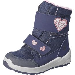 Ricosta Stiefel 'Geni' Mädchen Größe 32 marine / pink / weiß