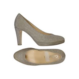 Gabor Pumps Damen Größe 37.5 Second Hand gold
