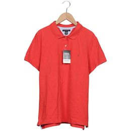 Tommy Hilfiger Poloshirt Damen Größe XL Second Hand rot