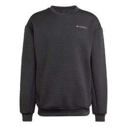 adidas terrex Sportsweatshirt 'Xploric' Herren Gr&ouml;&szlig;e XL hellgrau / schwarz