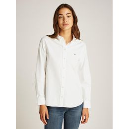 Tommy Jeans Bluse Damen Gr&ouml;&szlig;e XXS wei&szlig;