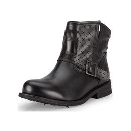 Felmini Wide Fit Stiefelette Damen Gr&ouml;&szlig;e 36 schwarz Winterschuhe