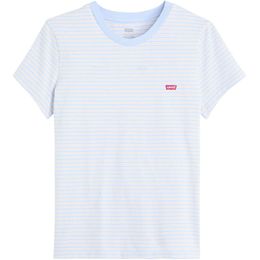 Levi's LEVI'S Shirt 'Perfect Tee' Damen Gr&ouml;&szlig;e XL beige / hellblau / rot / wei&szlig;
