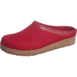 Haflinger Hausschuh 'Torben' Damen Gr&ouml;&szlig;e 41 kirschrot