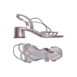 Tamaris Sandalen Damen Gr&ouml;&szlig;e 37 Second Hand silber