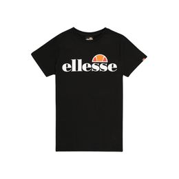 Ellesse T-Shirt 'Malia' Jungen Größe 128/134 orange / koralle / schwarz / weiß