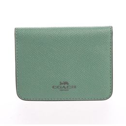 Coach Geldbörse / Etui Damen Größe One Size Second Hand grün