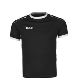 Jako Funktionsshirt 'Primera' Jungen Gr&ouml;&szlig;e 164 schwarz / wei&szlig;