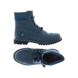 Timberland Stiefelette Damen Größe 38 Second Hand türkis