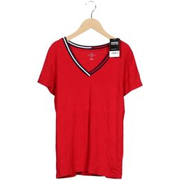 Tommy Hilfiger T-Shirt Damen Gr&ouml;&szlig;e L Second Hand rot