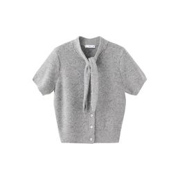 Mango Strickjacke 'CORBAT' Damen Größe S grau