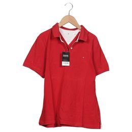 Tommy Hilfiger Poloshirt Damen Größe XL Second Hand rot