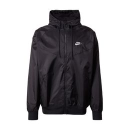 Nike Sportswear Jacke 'Heritage Essentials' Herren Größe XS schwarz / weiß