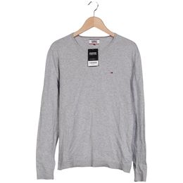 Tommy Jeans Pullover Herren Gr&ouml;&szlig;e S Second Hand grau