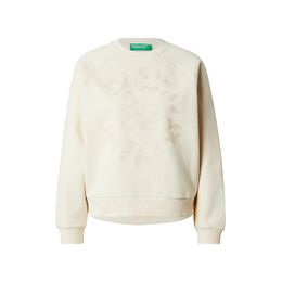 United Colors Of Benetton Sweatshirt Damen Größe L elfenbein