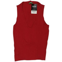 United Colors Of Benetton Top Damen Größe S Second Hand rot