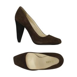 Prada Pumps Damen Gr&ouml;&szlig;e 35.5 Second Hand braun