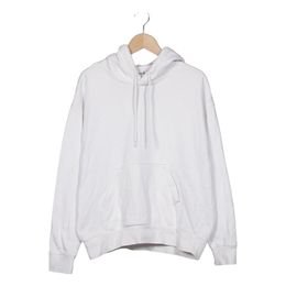 WEEKDAY Kapuzenpullover Herren Gr&ouml;&szlig;e S Second Hand wei&szlig;