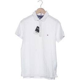 Tommy Hilfiger Poloshirt Herren Größe M Second Hand weiß