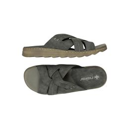 Rieker Sandalen Herren Gr&ouml;&szlig;e 44 Second Hand grau