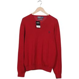 Polo Ralph Lauren Pullover Herren Größe L Second Hand rot