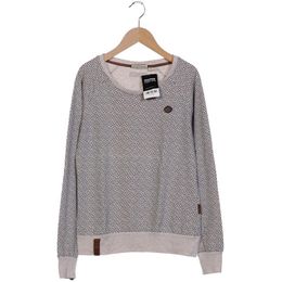 Naketano Sweater Damen Größe L Second Hand weiß