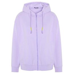 Chiemsee Athletic Zip-Up Hoodie female Purple size S