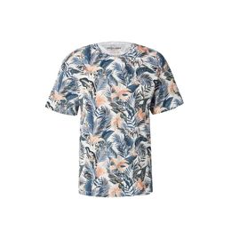 Jack & Jones JACK & JONES T-Shirt 'JJEBryan' Herren Gr&ouml;&szlig;e XL saphir / pastellgr&uuml;n / altrosa / wei&szlig;