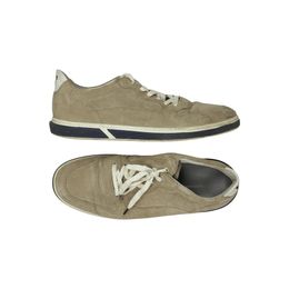 Floris van Bommel Sneaker Herren Gr&ouml;&szlig;e 43.5 Second Hand beige