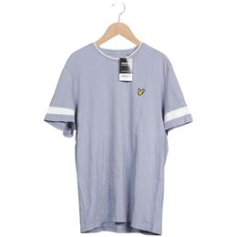 Lyle & Scott Lyle & Scott T-Shirt Herren Gr&ouml;&szlig;e L Second Hand hellblau