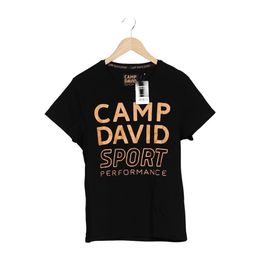 CAMP DAVID T-Shirt Herren Gr&ouml;&szlig;e M Second Hand schwarz