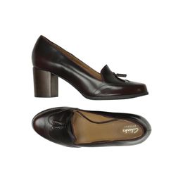 Clarks Pumps Damen Gr&ouml;&szlig;e 40.5 Second Hand bordeaux