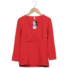 Blutsgeschwister Langarmshirt Damen Gr&ouml;&szlig;e S Second Hand rot