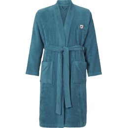 Jan Vanderstorm Long Bathrobe 'Janning' male Blue size XL