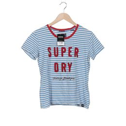 Superdry T-Shirt Damen Größe L Second Hand blau