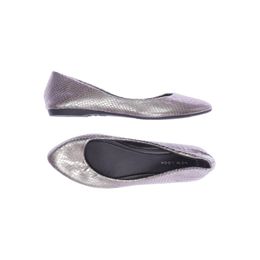 New Look Ballerina Damen Größe 37 Second Hand silber