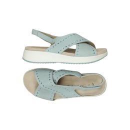 Caprice Sandalen Damen Gr&ouml;&szlig;e 37 Second Hand hellblau
