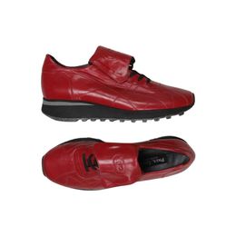 Paul Green Sneaker Damen Größe 38 Second Hand rot