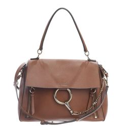 Chlo&eacute; Chlo&eacute; Schultertasche / Umh&auml;ngetasche Damen Gr&ouml;&szlig;e One Size Second Hand camel