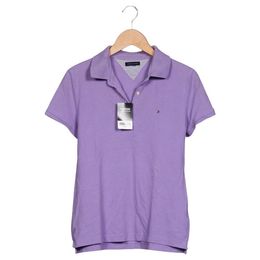 Tommy Hilfiger Poloshirt Damen Größe M Second Hand lila