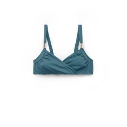 CALZEDONIA Bikini Top female Blue size 100B/95C/90D
