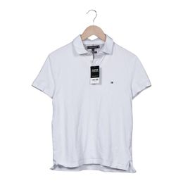 Tommy Hilfiger Poloshirt Herren Größe M Second Hand weiß