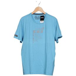 CAMP DAVID T-Shirt Herren Gr&ouml;&szlig;e XL Second Hand hellblau