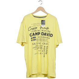 CAMP DAVID T-Shirt Herren Gr&ouml;&szlig;e 4XL Second Hand gelb
